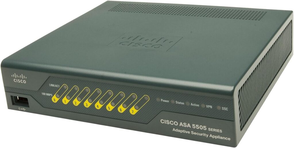 PoE CISCO – ASA5505-BUN-K9 5505 Firewall Edition Bundle 95505